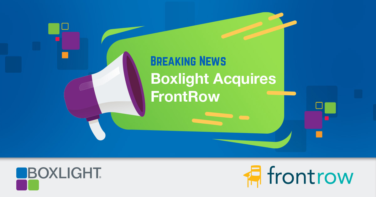 Boxlight Acquires FrontRow Calypso - FrontRow